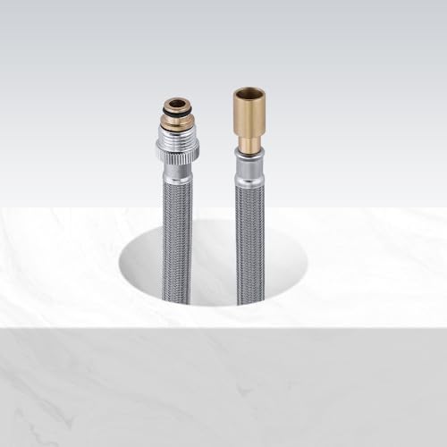 Kitchen Faucet Replacement Hose Fit for Delta RP50390 RP62057 RP74608 DST Faucets Parts, 59in Pull Down Faucet Spray Hose Replace (RP50390 faucet hose)