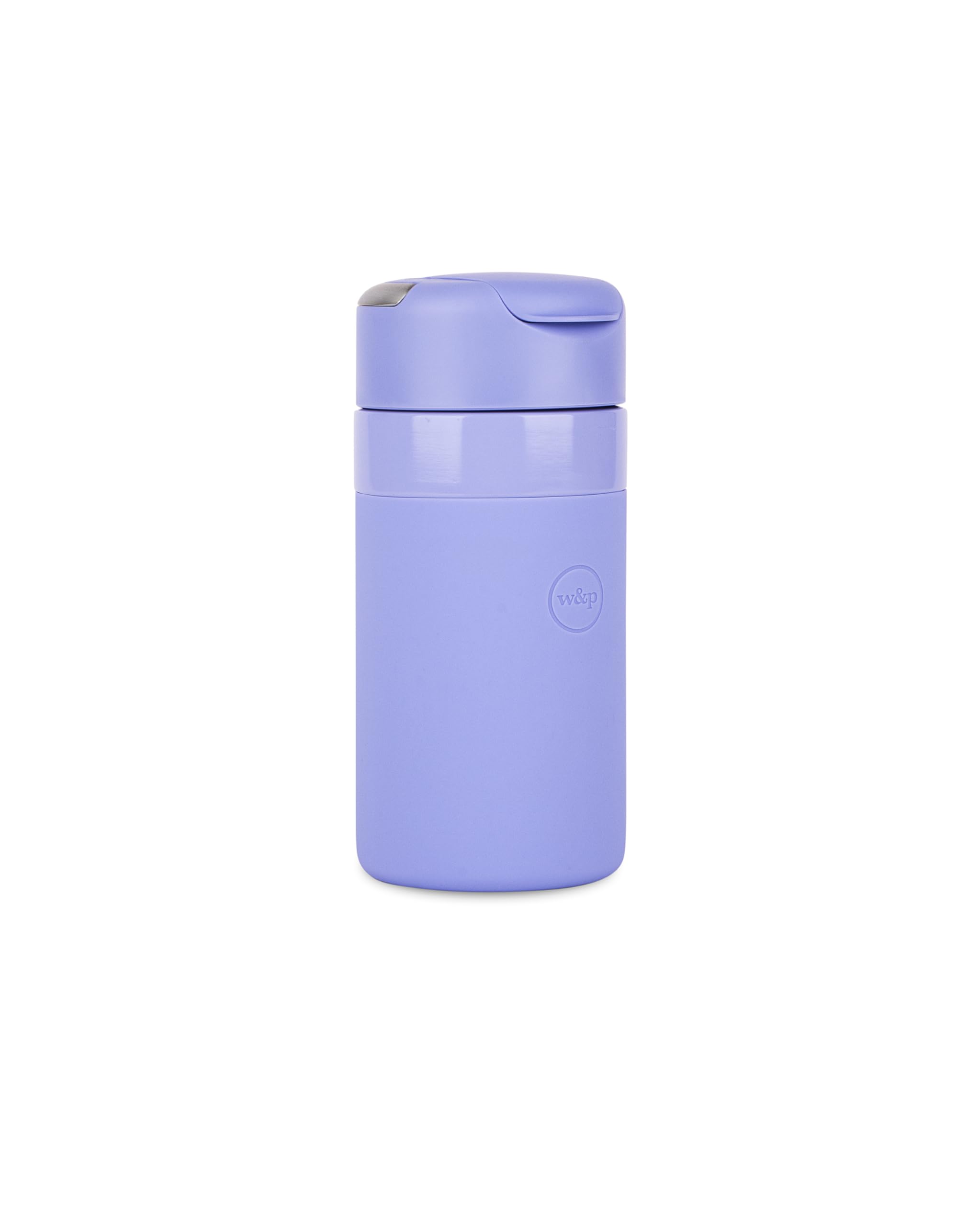 Drink Through Lid for Insulated Water Bottles, Leak-Proof, Carrying Handle, BPA Free, Lavender
