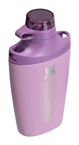Stanley Cross Bottle 23 oz | Travel Water Bottle with Jacquard Strap | Leakproof Tritan Lid with Removable Straw | Insulated Stainless Steel | BPA-Free | Lilac