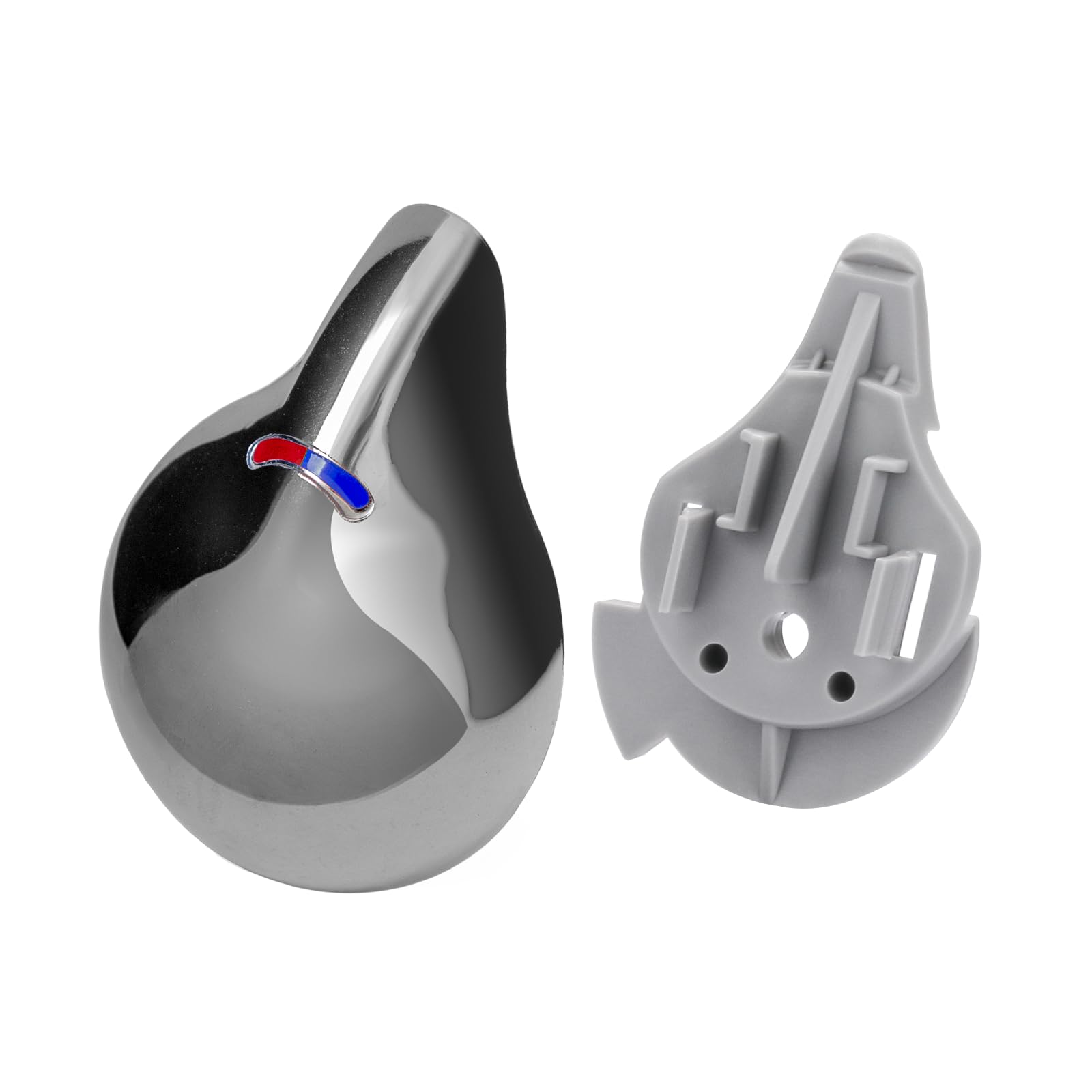 RP28595 Shower Handle Replacement Parts Temperature Control Knob for Delta Faucet Temperature Knob and Cover, Replacement Parts for Delta Shower