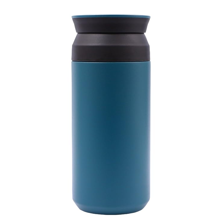 Generic Japanese Style Travel Tumbler Vacuum Insulated Thermos (Blue) 450 ML (15.2 oz), Medium