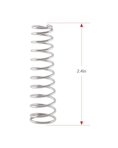 4-Pack Self-Closing Springs for Intertap Forward Sealing Beer Faucets Compatible with Nukatap and Perlick Self-Closing Faucets