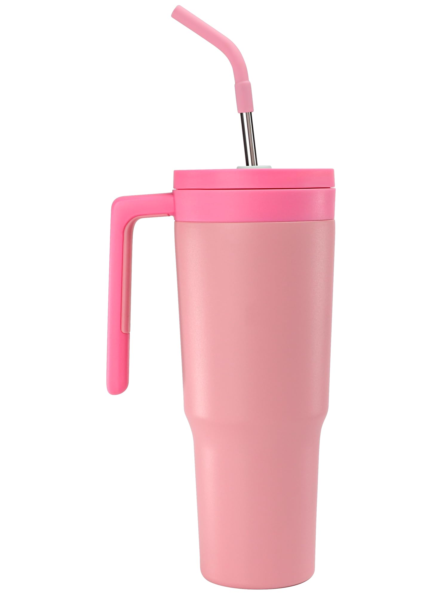 Raki Venus 40 oz Tumbler with Lid and Straw Double-wall Vacuum Water Bottle with Straw Spill Proof Insulated Water Bottle Stainless Steel Cup-holder Friendly Fruit Infusing Bottle Non BPA