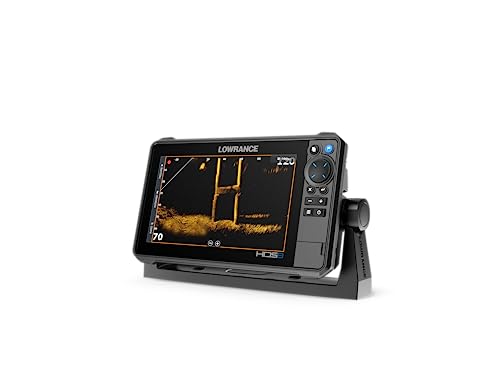 Lowrance HDS PRO 9 Inch Fish Finder/Chart Plotter with ActiveImaging 3-in-1 Transducer with Smartphone Integration, Black (Renewed)
