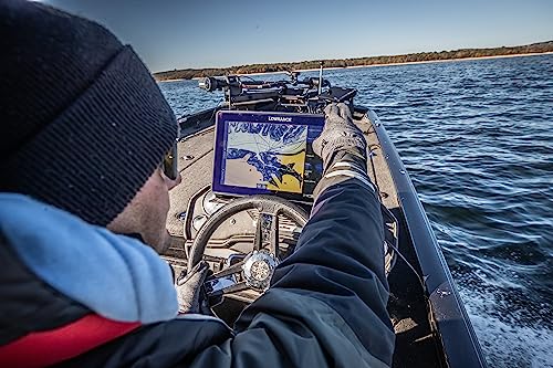 Lowrance HDS PRO 9 Inch Fish Finder/Chart Plotter with ActiveImaging 3-in-1 Transducer with Smartphone Integration, Black (Renewed)