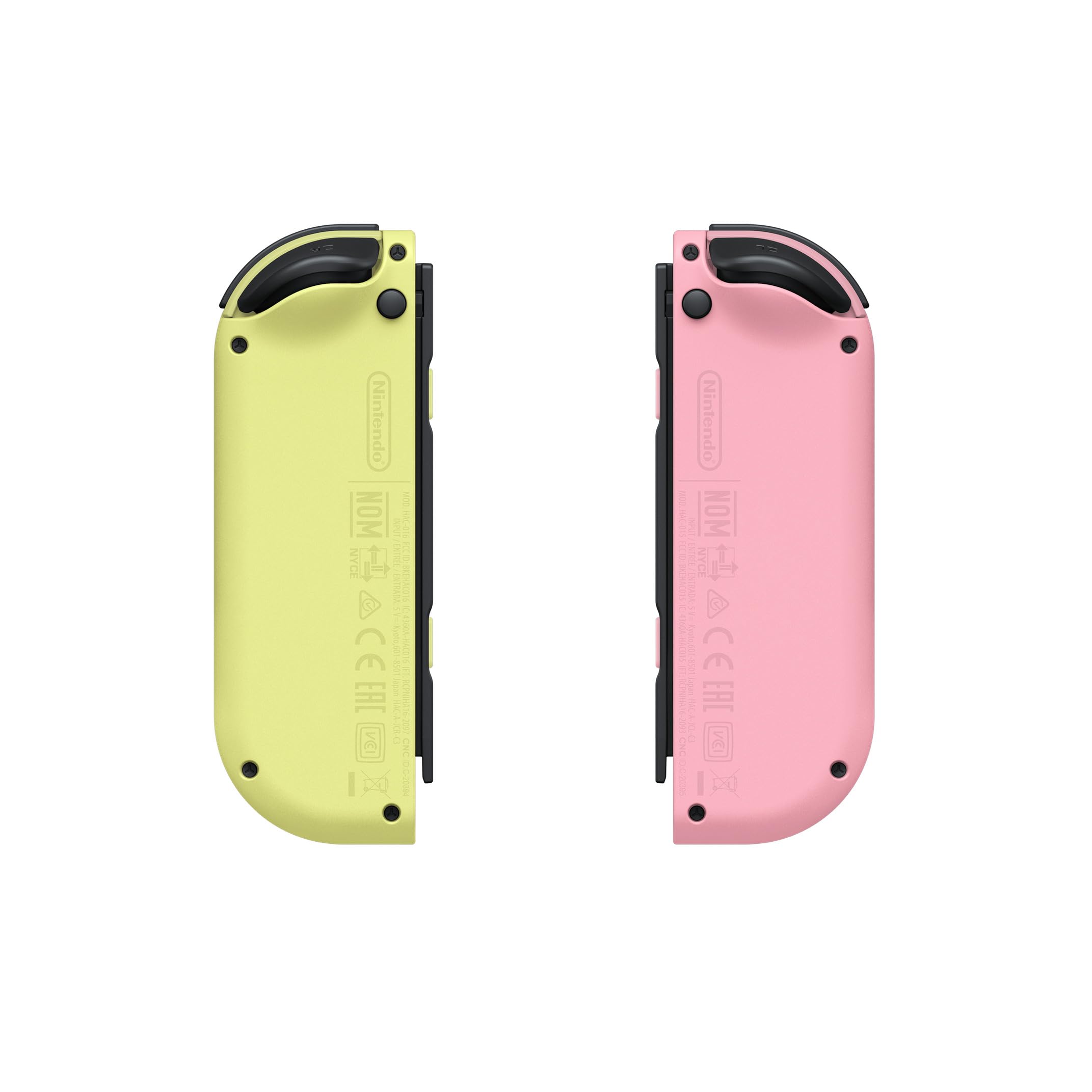 Joy-Con (L)/(R) - Pastel Pink/Pastel Yellow (Renewed)