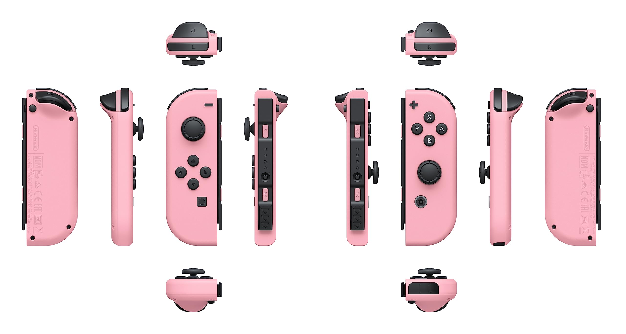 Joy-Con (L)/(R) - Pastel Pink/Pastel Yellow (Renewed)