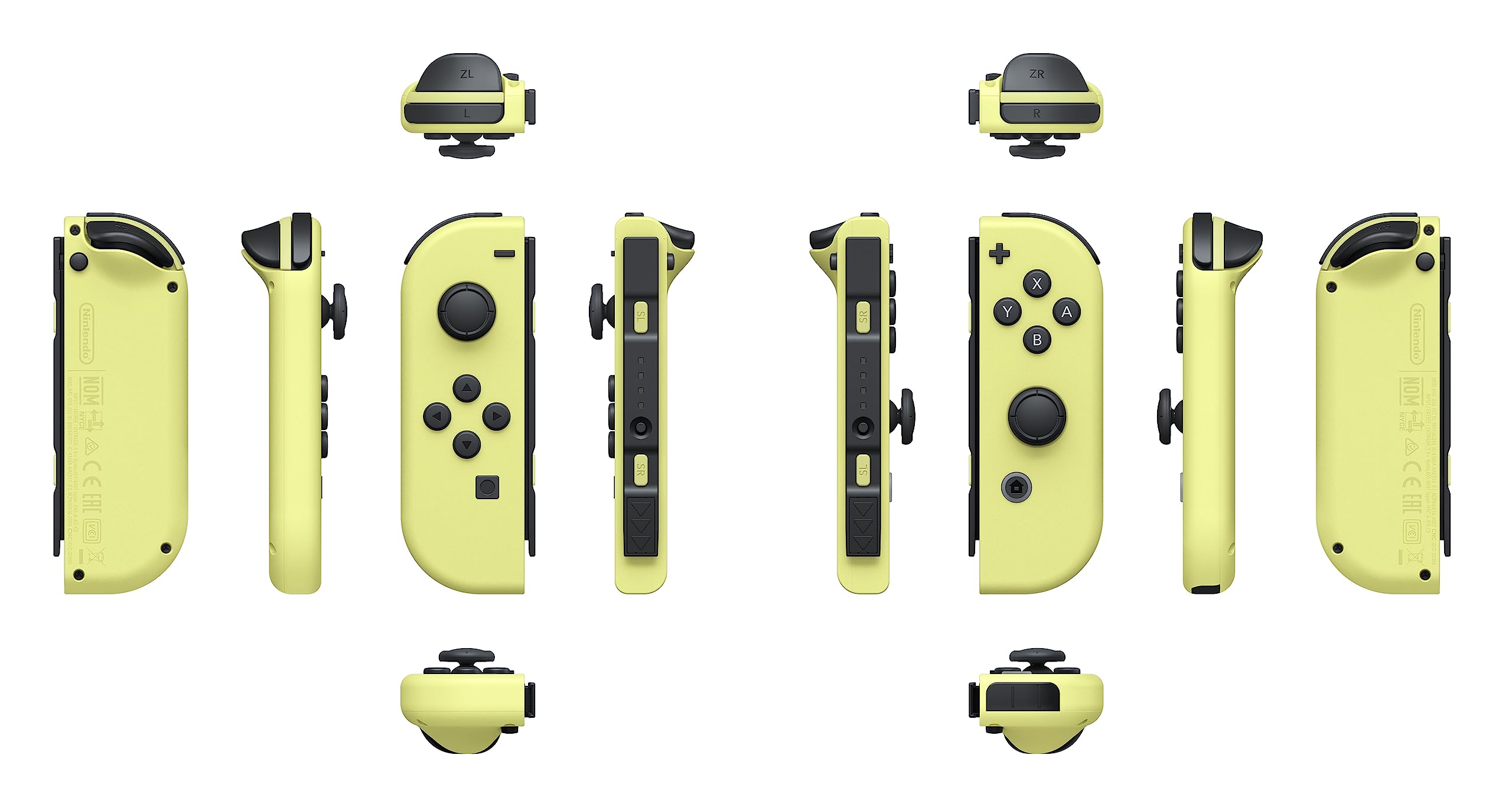 Joy-Con (L)/(R) - Pastel Pink/Pastel Yellow (Renewed)