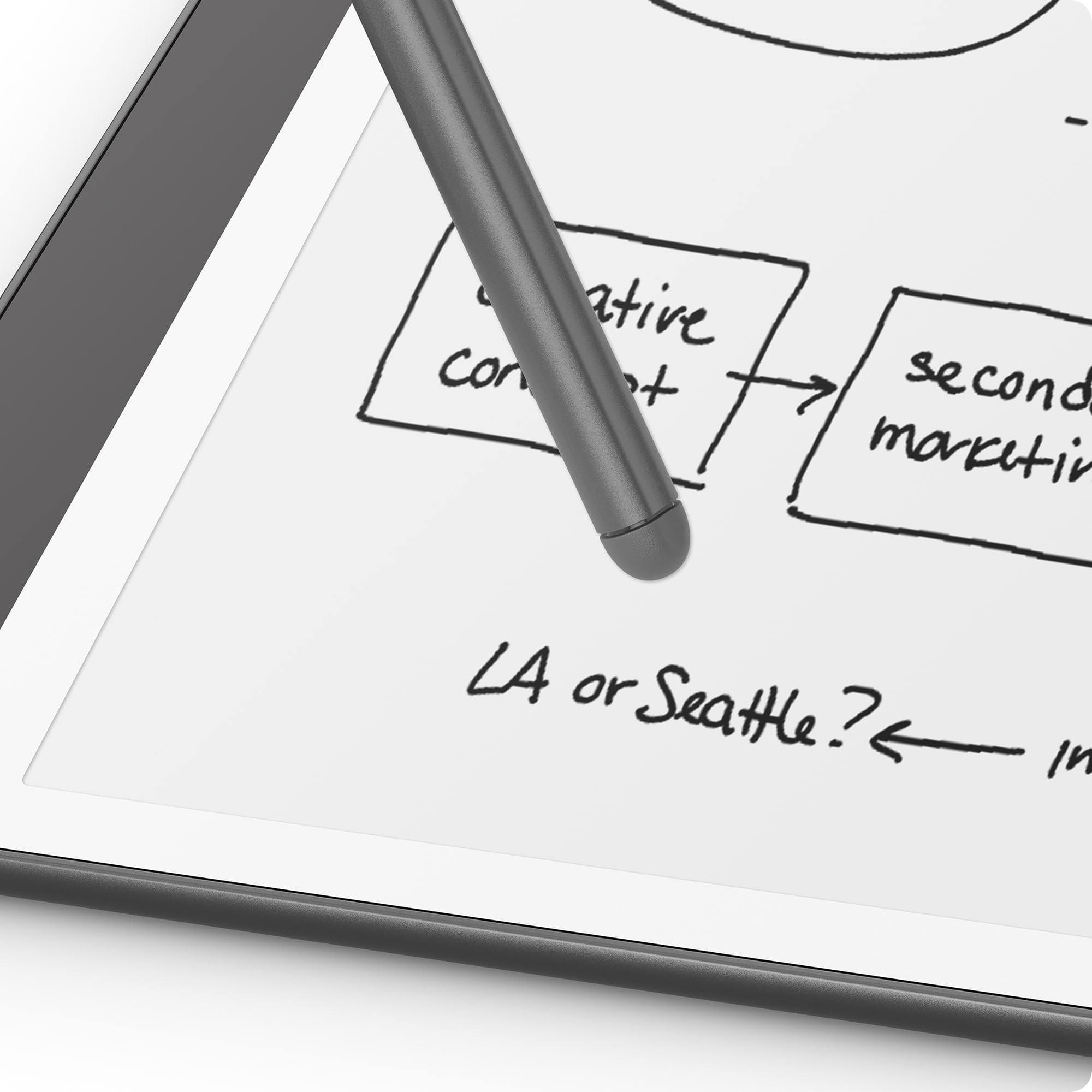 New Amazon Kindle Scribe Premium Pen, Sleek Stylus Design with Improved Eraser - Tungsten