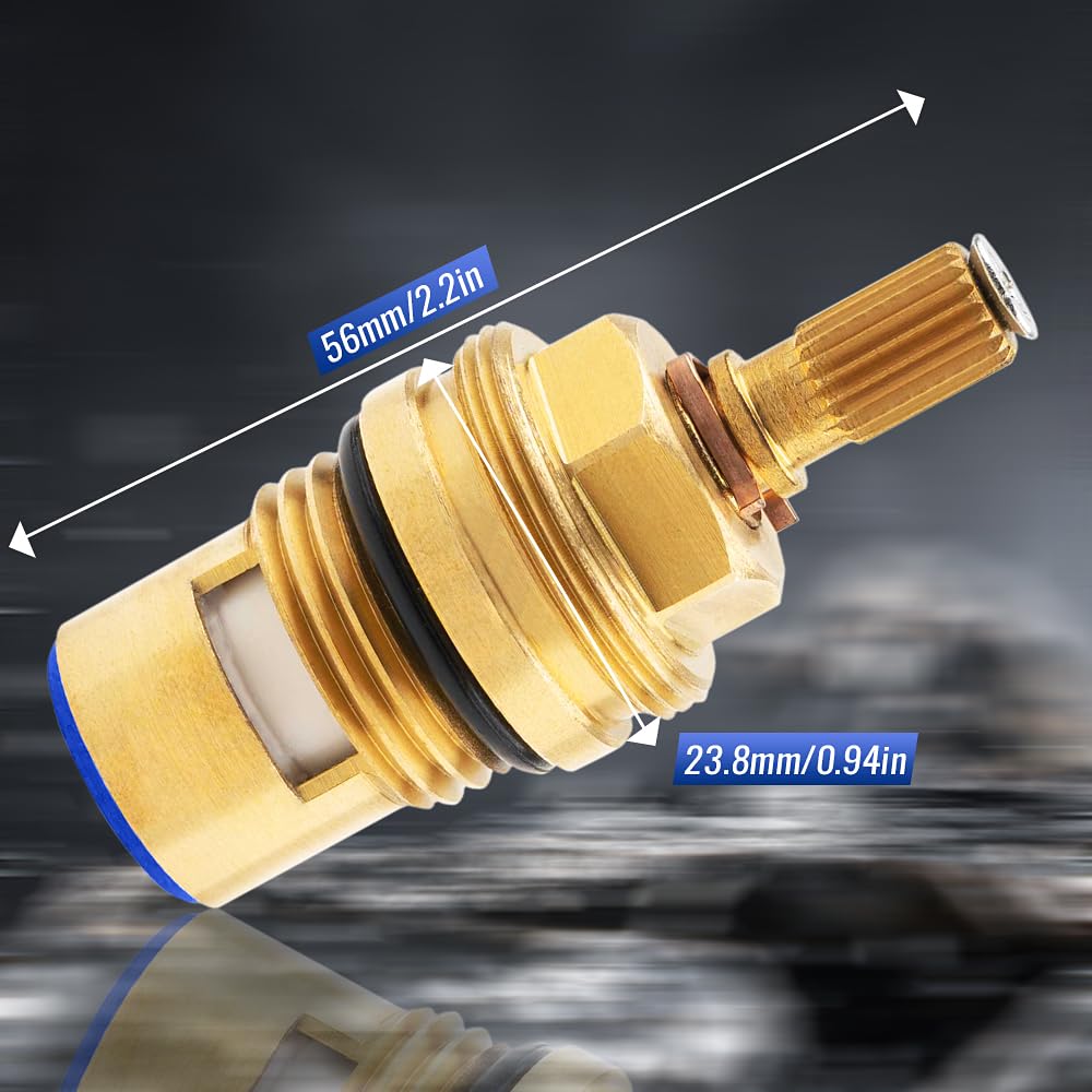 Kitchen Faucet Cartridge Replacement Parts for Hansgrohe 94008000, Cold Flow Right Side Installation Suitable for Shower Valve Cartridge (94008000)