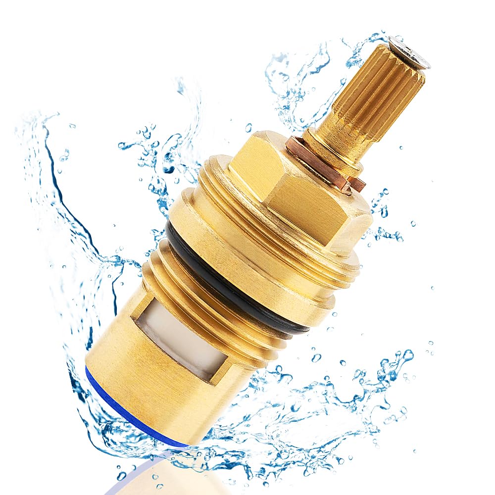 Kitchen Faucet Cartridge Replacement Parts for Hansgrohe 94008000, Cold Flow Right Side Installation Suitable for Shower Valve Cartridge (94008000)