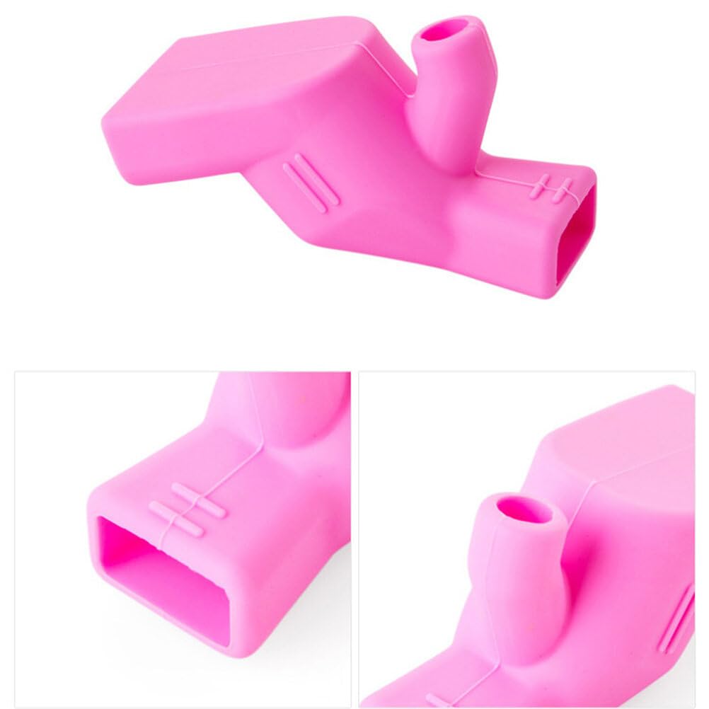 3Pcs Green Blue Pink Silicone Faucet Extender Faucet Extender for Bathroom Sink Bathroom and Kitchen Safety