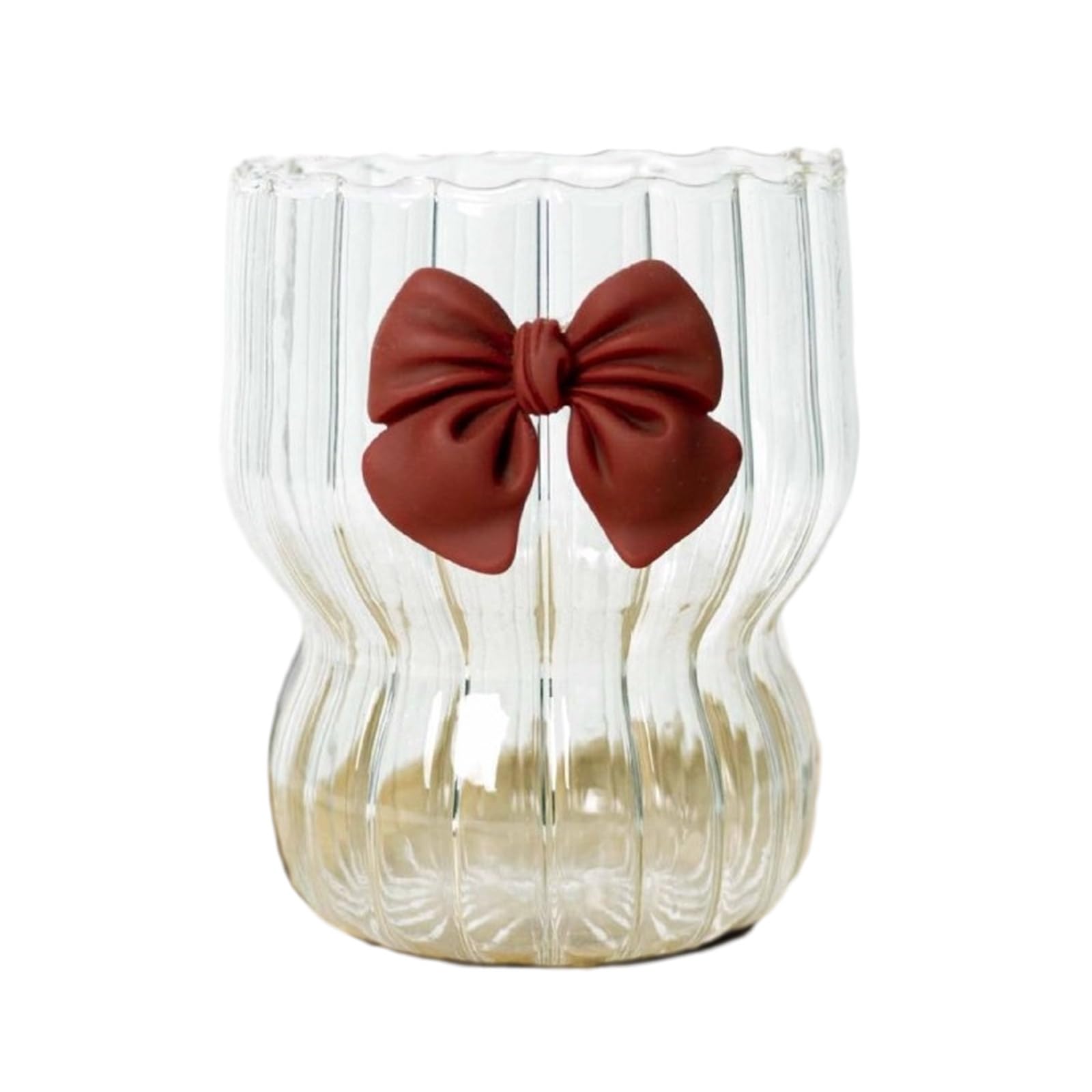 MINGMU Small Glass Cup Practical Coffee Cup Versatile Glass Milk Cup Fashionable Drinking Utensils Suitable For Daily Use Glass Cup For Home And Office, Pink
