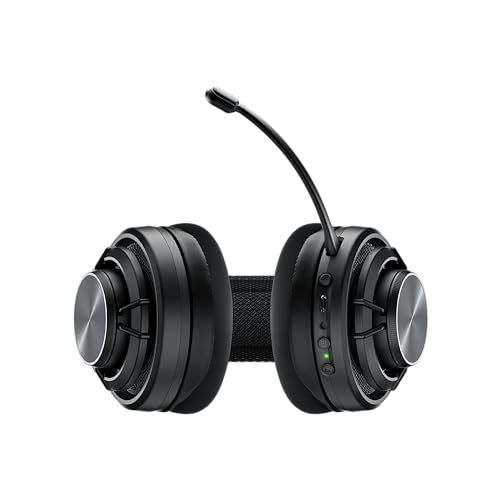 Turtle Beach Atlas Air Wireless Open Back PC Gaming Headset - PC, PS5, PS4, Mobile - 24-bit High-Fidelity Audio, Broadcast Grade Mic, Bluetooth, Floating Earcup, Memory Foam Cushions, 50-Hr Battery