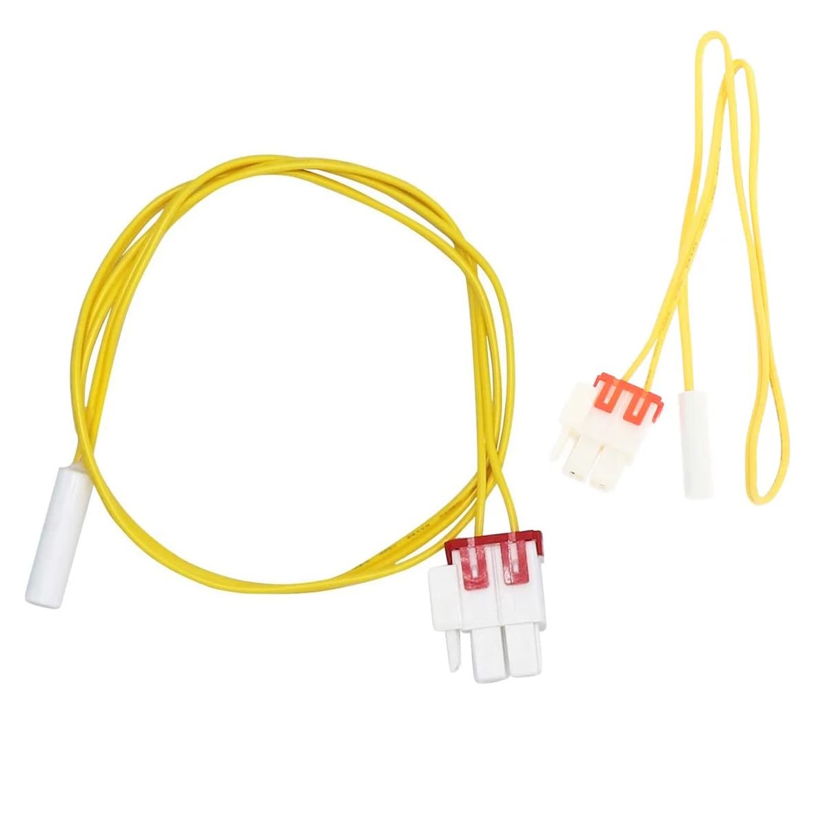 RecDec 2 Pack Refrigerator Defrost Temp Sensor Replacement Temperature Thermostat Probe for Samsung Fridge Units DA32-00006W RF217ACRS