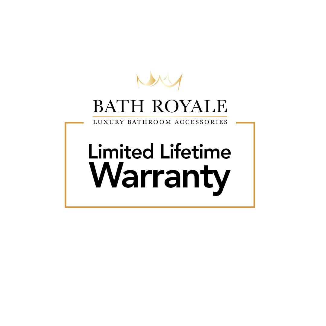 Bath Royale 8" Widespread Sink Hole Cover/Escutcheon Round - All Metal for Single Control Faucet, 8" Polished Chrome