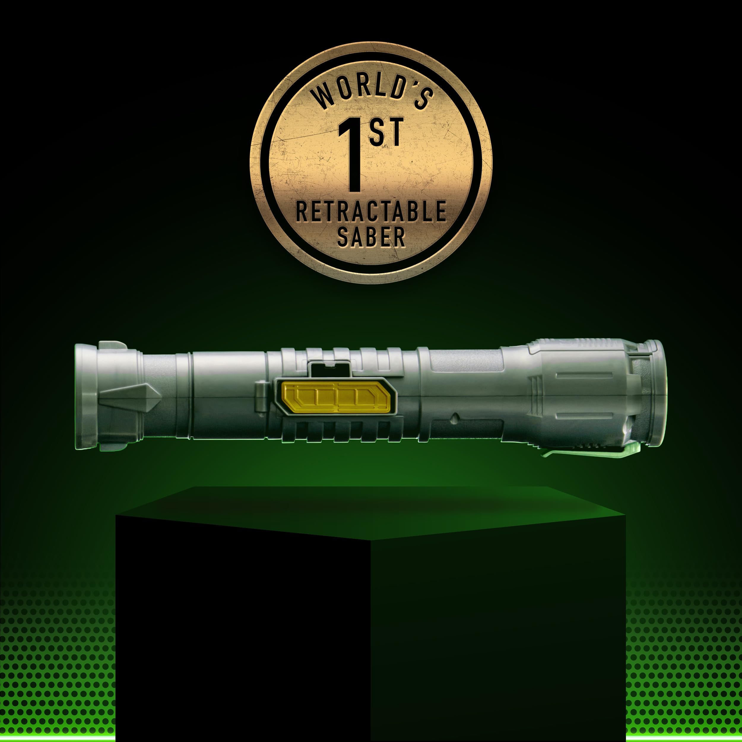 Goliath Power Saber Energy Blade Green First Ever Automatic Saber Auto Extending & Retracting Saber Extends 35" (90cm) Motion Based SFX Ages 6 and up