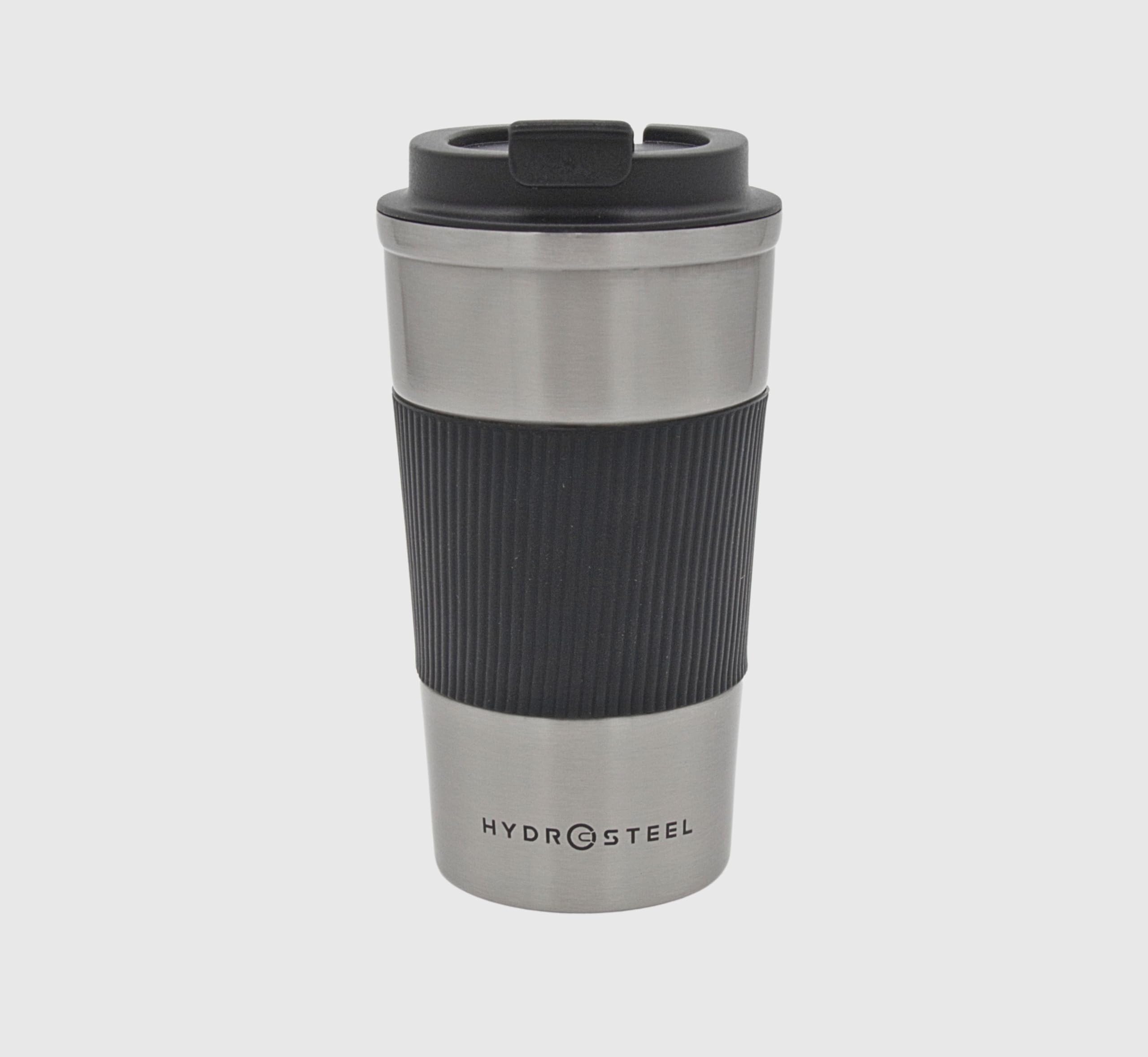 17oz Double Wall Vacuum Tumbler w/Silicone Sleeve Stainless Steel