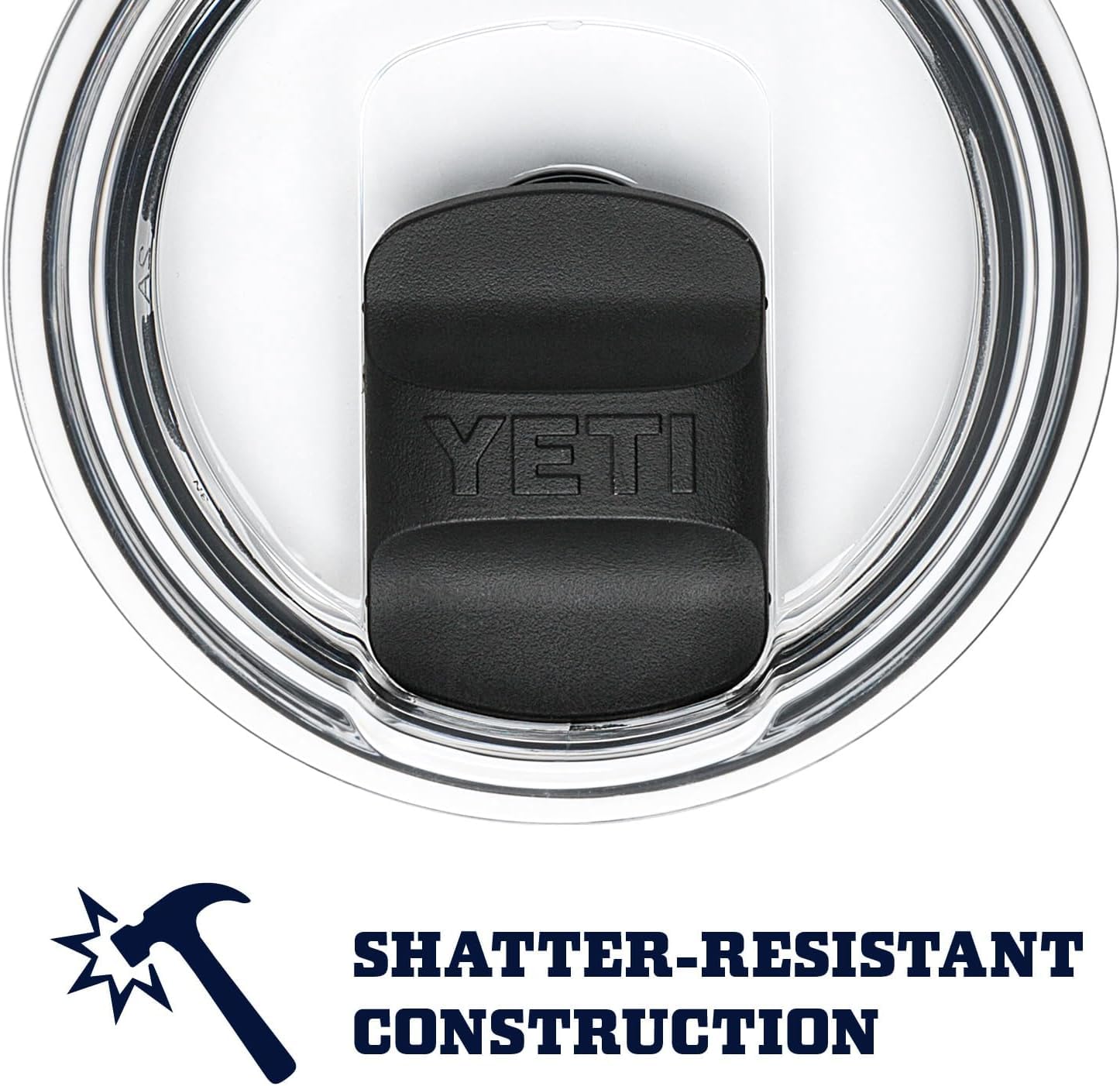 YETI Rambler Tumbler, Vaccum Insulated Stainless Steel Tumbler with Magslider Lid, Big Wave Blue, 20 oz (591 ml)