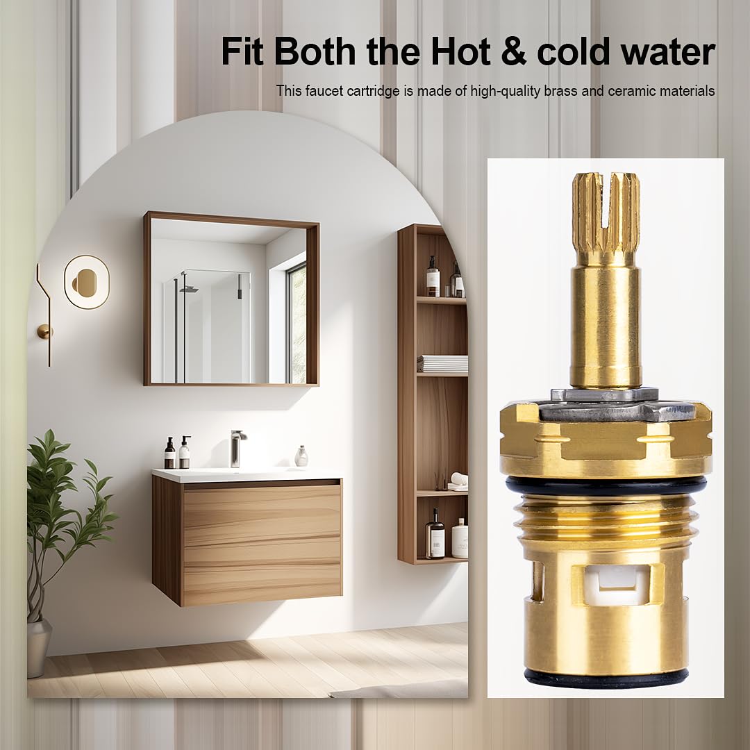 Faucet Cartridge Replacement Fit American Standard 994053-0070A Bath & Kitchen Faucet Replacement Valve Cartridge American Standard Shower Cartridge