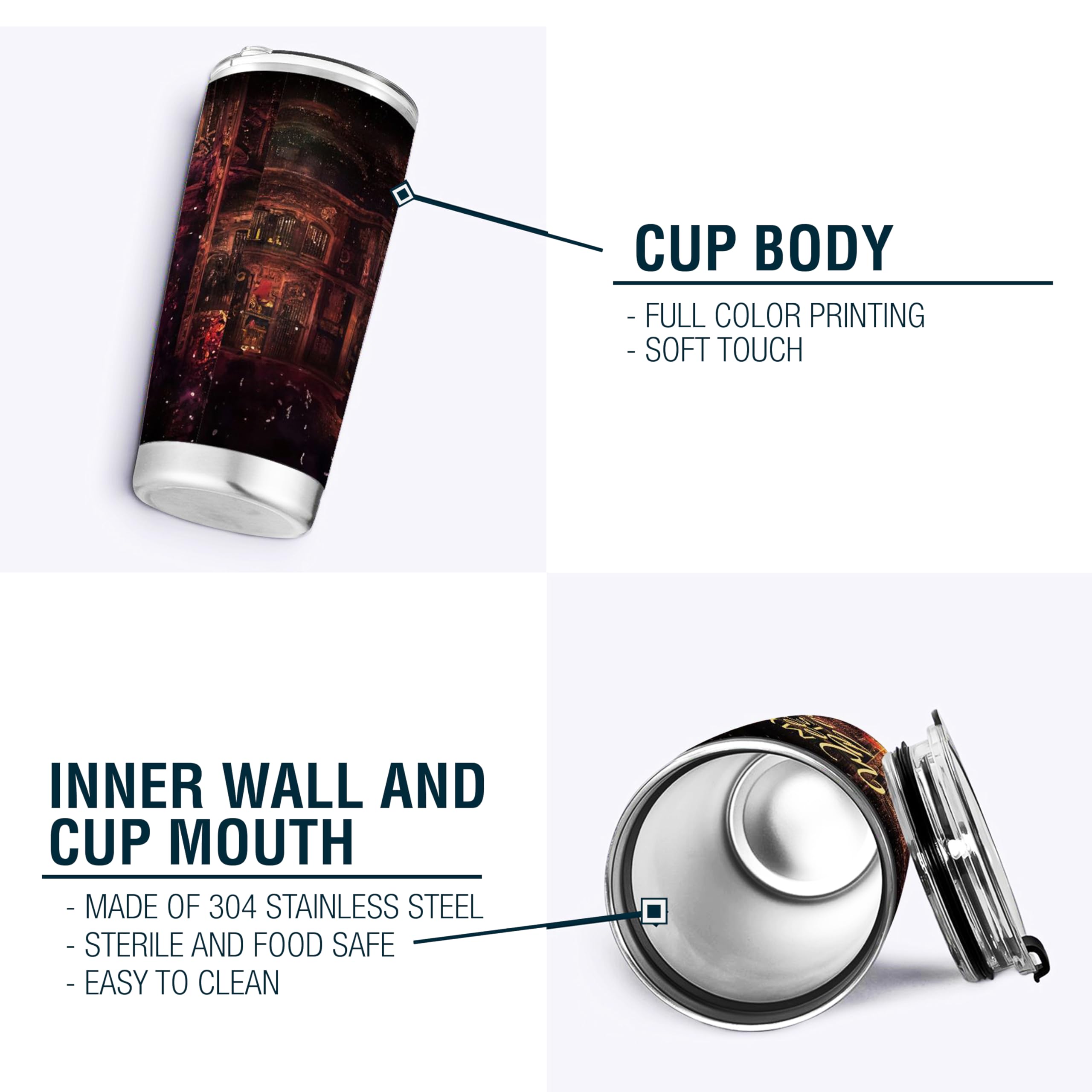 Bad Bananas Gifts for Book Lovers and Readers - My Weekend is all Booked - Red - 20oz Stainless Steel Tumbler