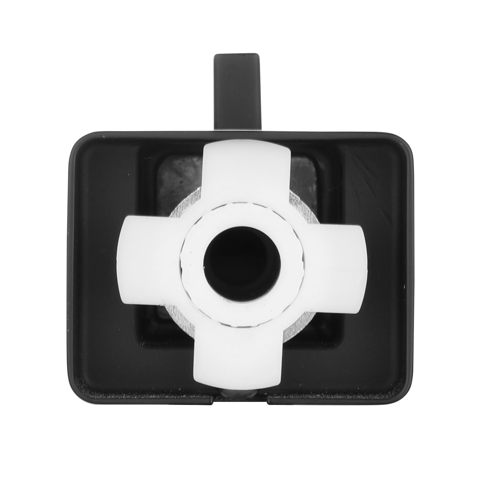 Kedra Slip On Diverter Tub Spout, 5.9 Inch Bathtub Spout with Diverter, Replacement Bath Tub Faucet for 1/2" Copper Water Tube, Matte Black