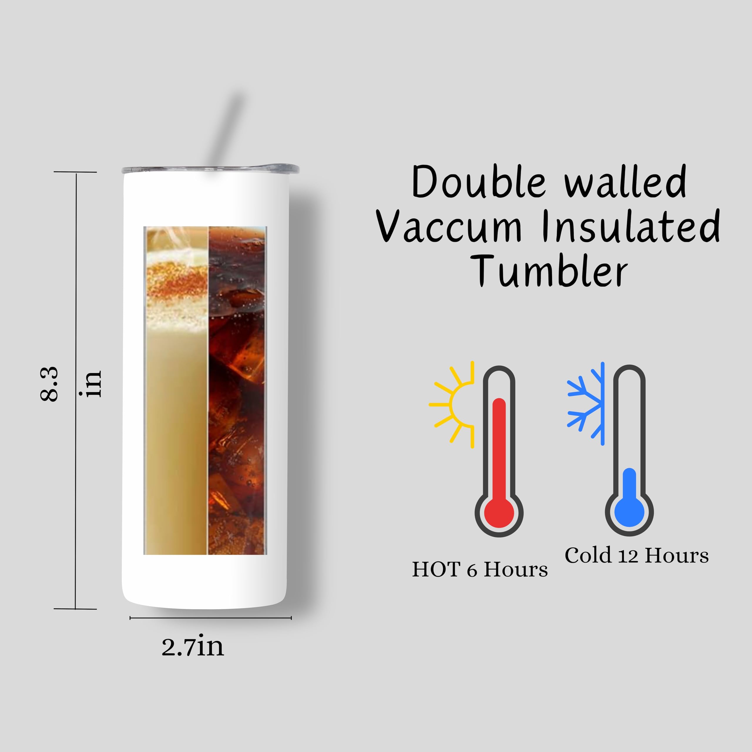 Tipico Dominican Republic Flag |Tumblers Stainless Steel Coffee Cup & Travel Tumbler With Splash Proof Lid