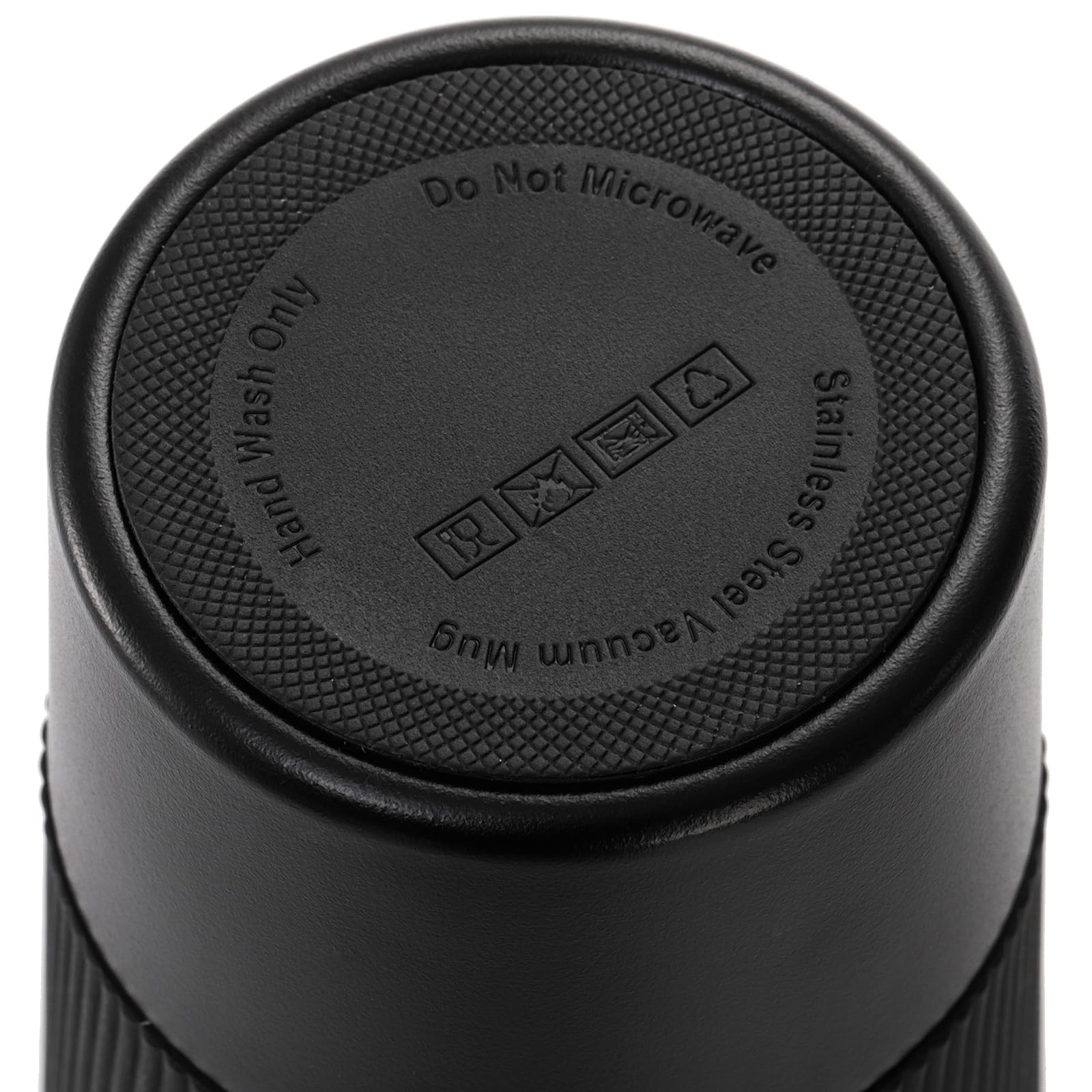 Bekith 2 Pack Travel Coffee Mug, 17oz Insulated Coffee Mug with Leakproof Lid, Double Walled Vacuum Stainless Steel Reusable Coffee Cup Tumbler for Hot and Iced Coffee Tea Water (Black, White)