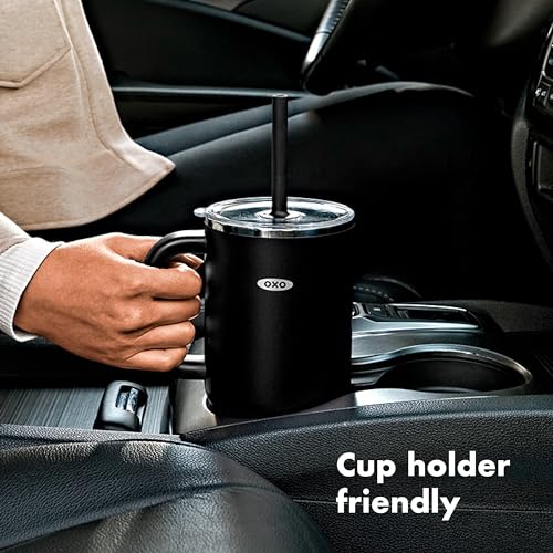 OXO Strive XL Tumbler with Handle – 32 oz. – Onyx