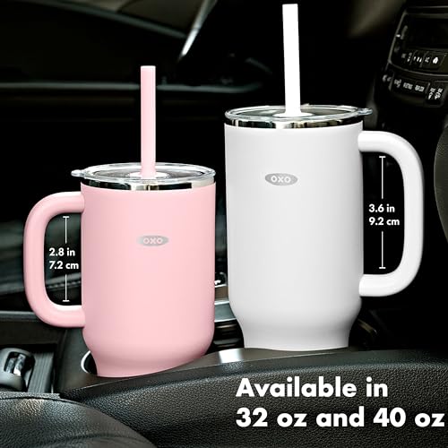 OXO Strive XL Tumbler with Handle – 32 oz. – Onyx