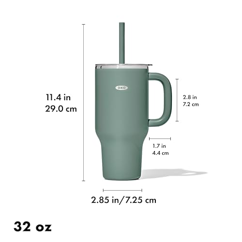 OXO Strive XL Tumbler with Handle – 32 oz. – Jade