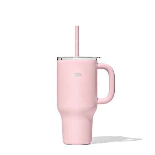 OXO Strive XL Tumbler with Handle – 32 oz. – Rose Quartz
