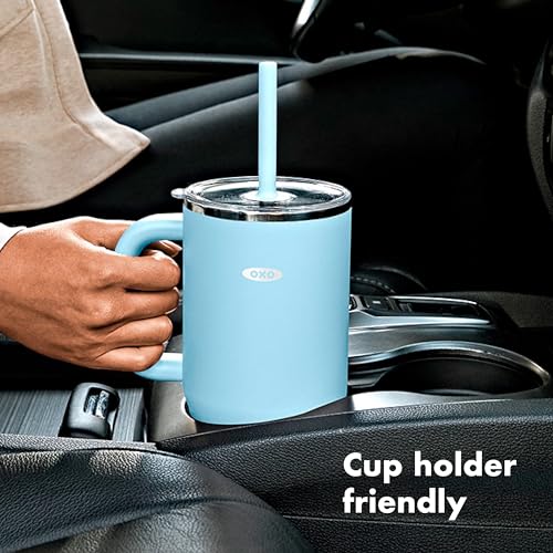 OXO Strive XL Tumbler with Handle β 32 oz. β Blue Topaz