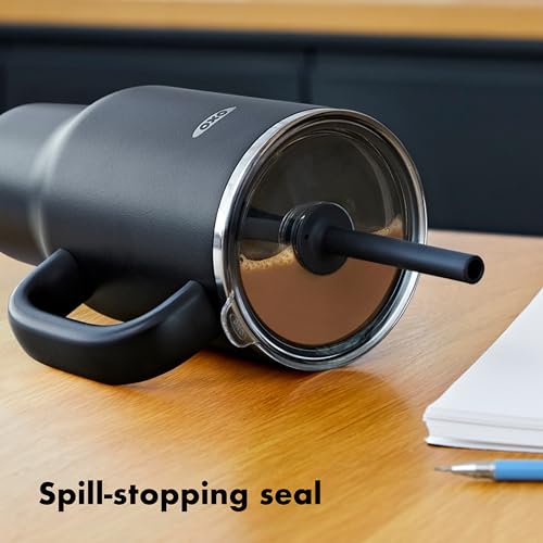 OXO Strive XL Tumbler with Handle β 40 oz. β Onyx