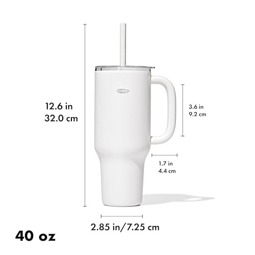 OXO Strive XL Tumbler with Handle β 40 oz. β Quartz