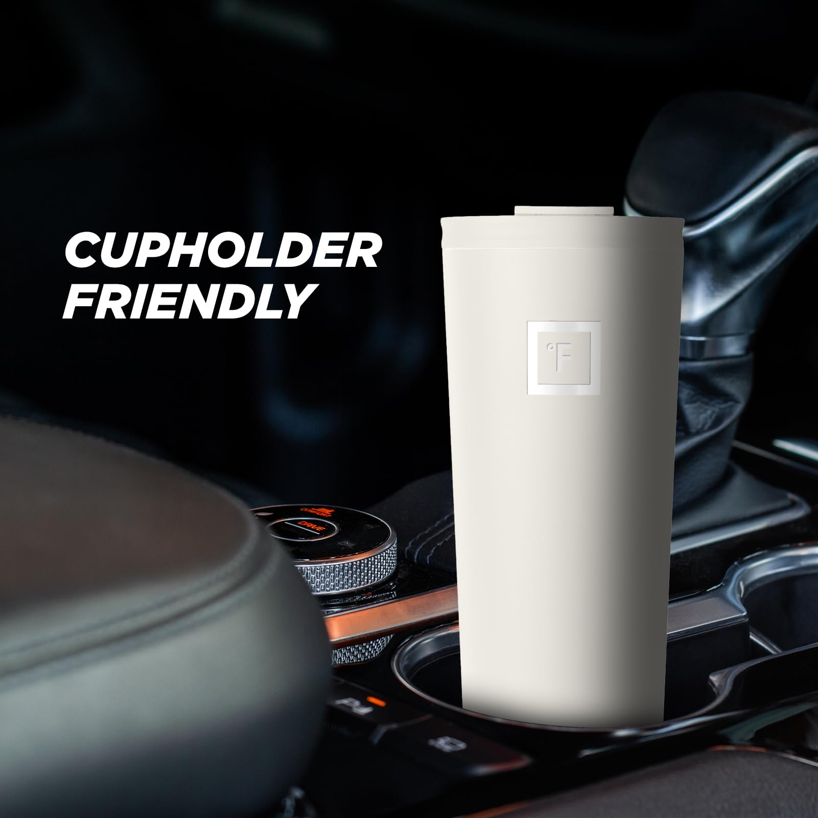 IRON °FLASK Classic Tumbler 2.0-2 Lids (Straw/Flip), Vacuum Insulated Stainless Steel Water Bottle, Double Walled, Drinking cup, Thermo Travel Mug - Cashmere Cream, 24 Oz