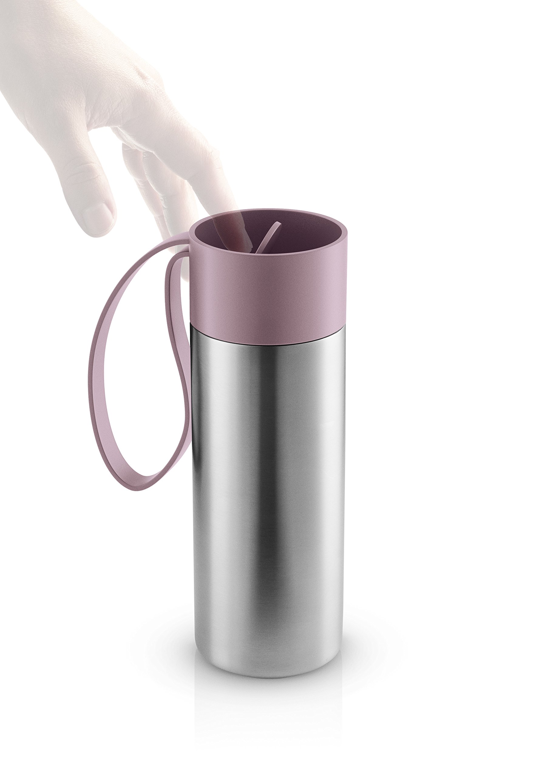 Eva Solo | To Go Cup 12oz | Double walled thermo cup with vacuum | Danish Design, Functionality & Quality | Nordic rose