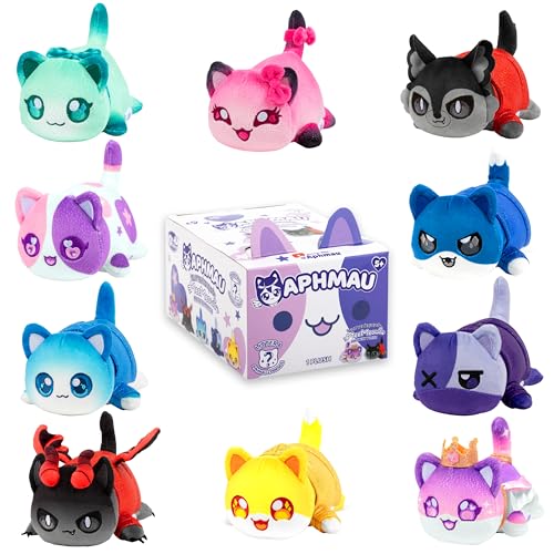 Aphmau 6” MeeMeow Mystery Plush – Series 6; YouTube Gaming Channel, Blind Box, 1 of 10 Possible, Friends MeeMeows, Official Merch