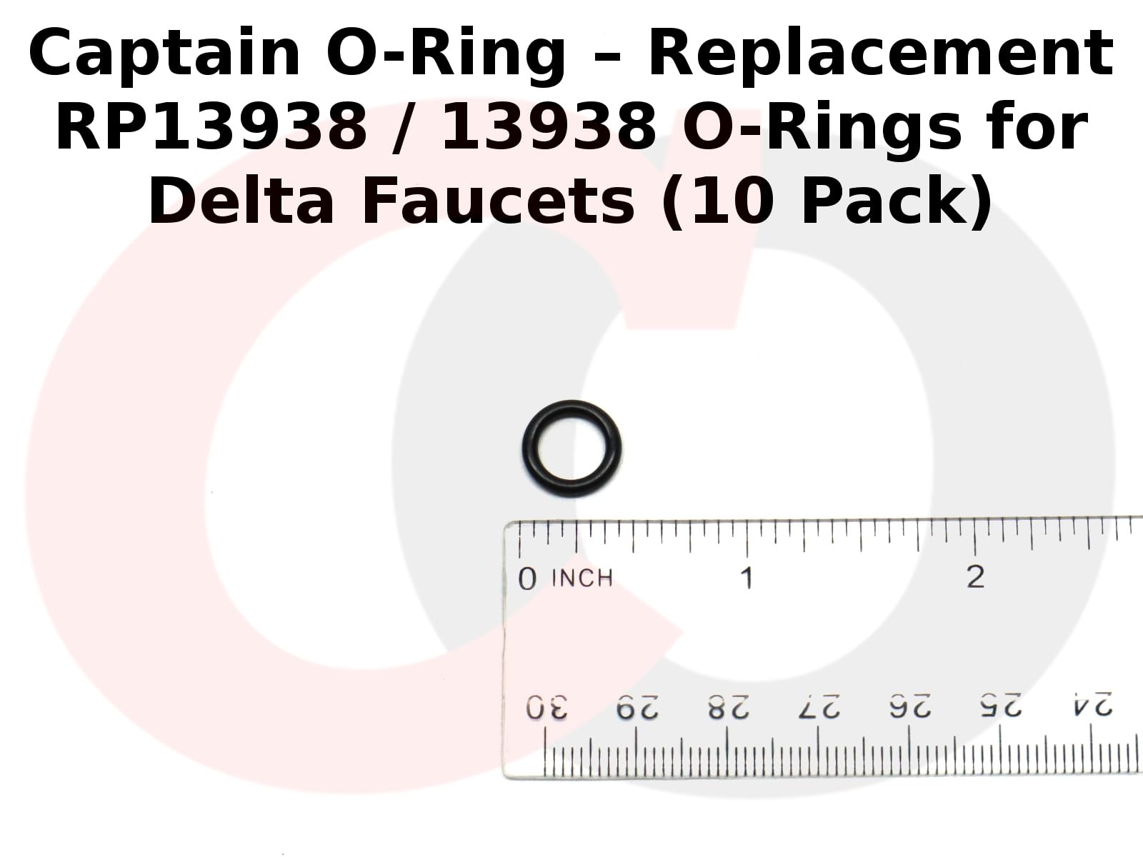 Captain O-Ring – Replacement RP13938 / 13938 O-Rings for Delta Faucets (10 Pack)