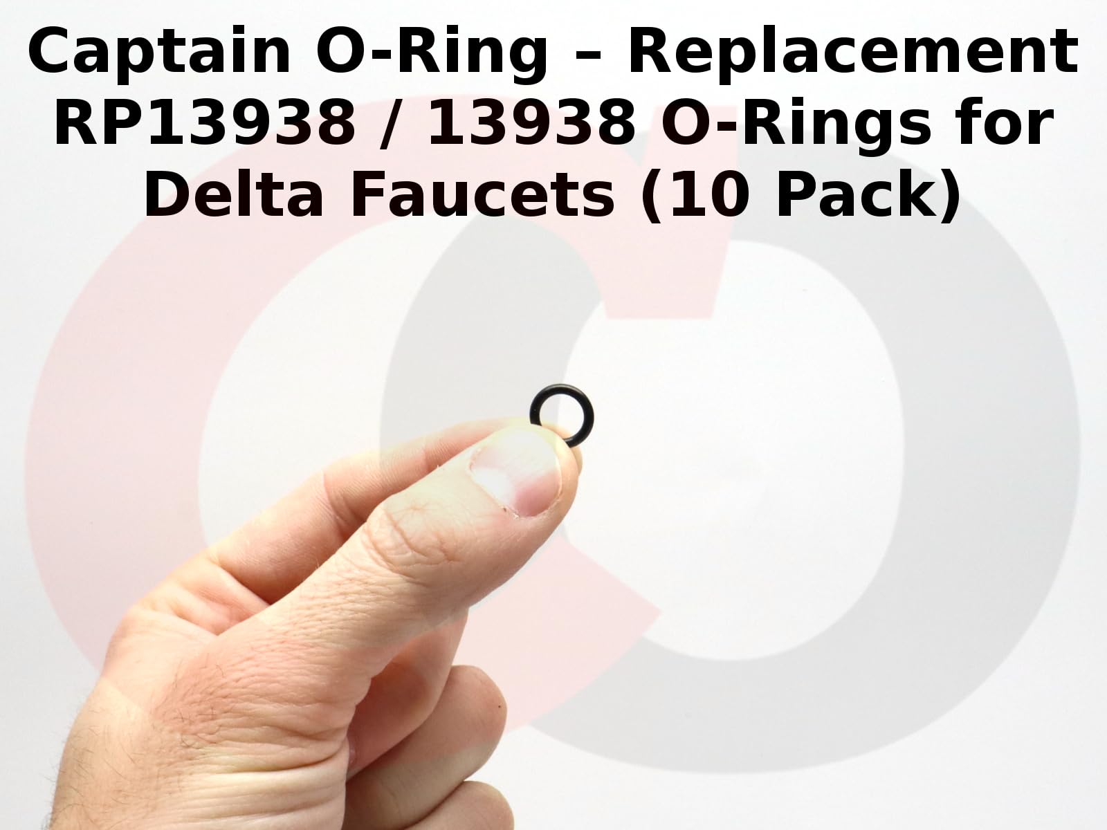Captain O-Ring – Replacement RP13938 / 13938 O-Rings for Delta Faucets (10 Pack)