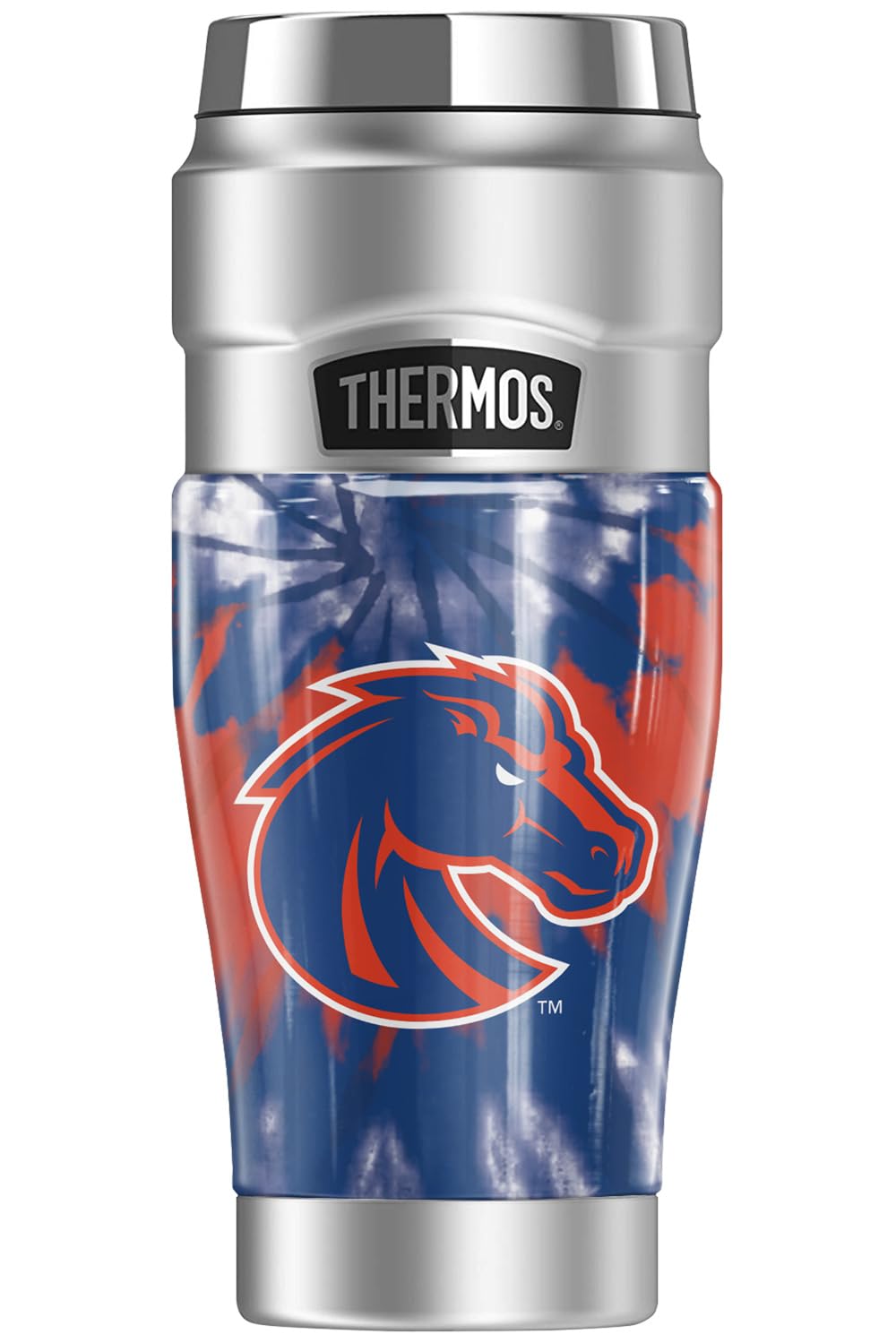Boise State University Tie-Dye THERMOS STAINLESS KING Tumbler, 16oz.