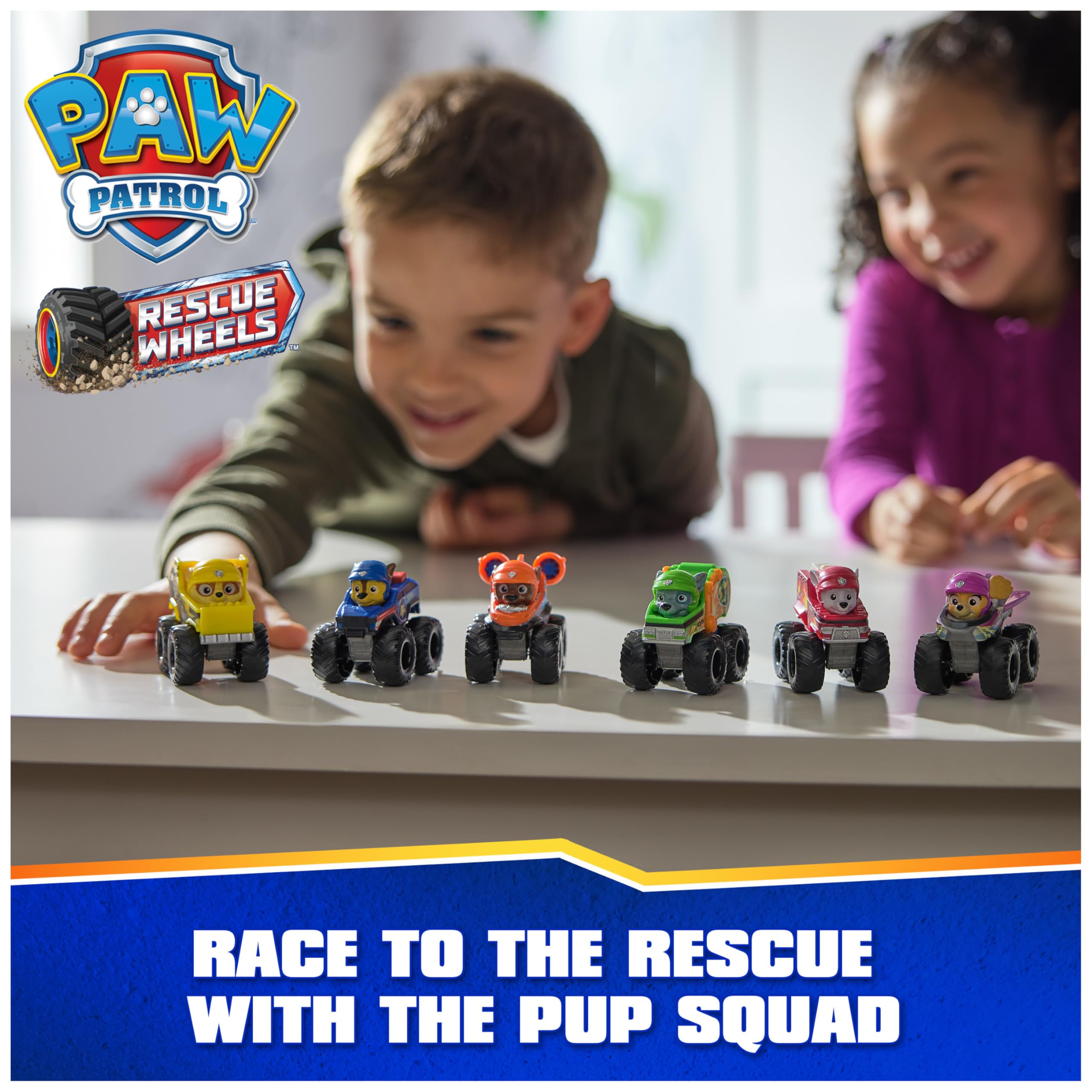 Paw Patrol: Jungle Pups Marshall, Skye & Elephant Action Figures with Projectile Launcher, Kids Toys for Boys and Girls Ages 3 and Up