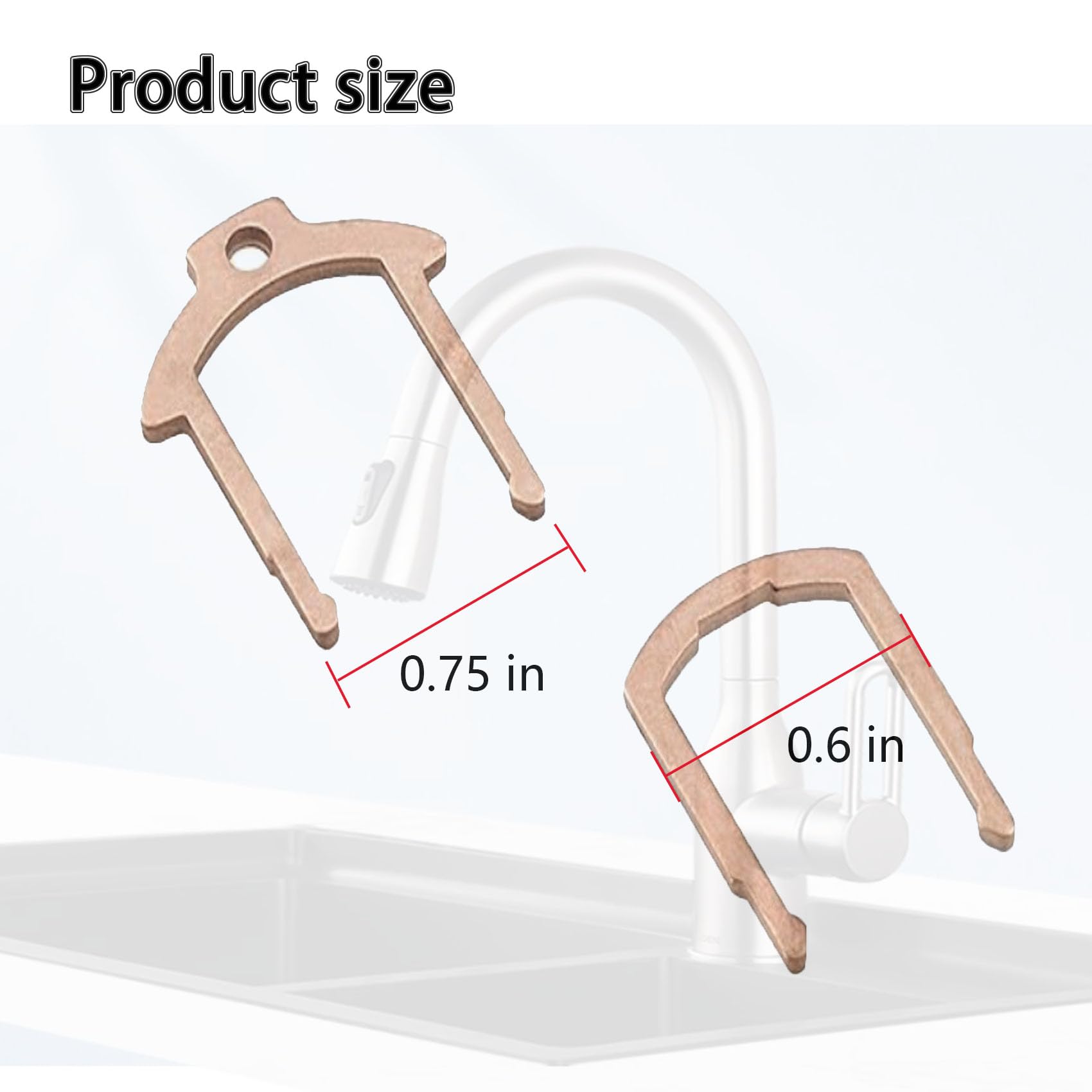 BKIFU 96365 Retainer Clips Replacement Part for Moen,fits Moen 1200 & 1225,1225b cartriges Retainer Clips,for Moen Shower Valve Retainer Clip.