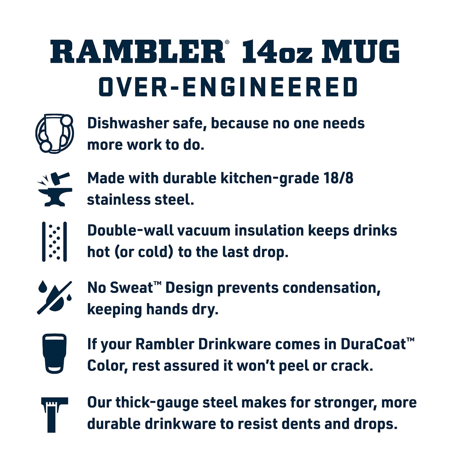 YETI Rambler 14 oz Stackable Mug, Vacuum Insulated, Stainless Steel with MagSlider Lid, Agave Teal
