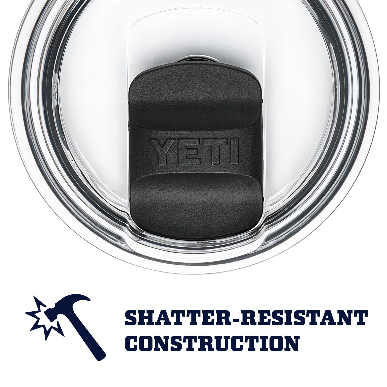 YETI Rambler 24 oz Mug, Vacuum Insulated, Stainless Steel with MagSlider Lid, Big Wave Blue