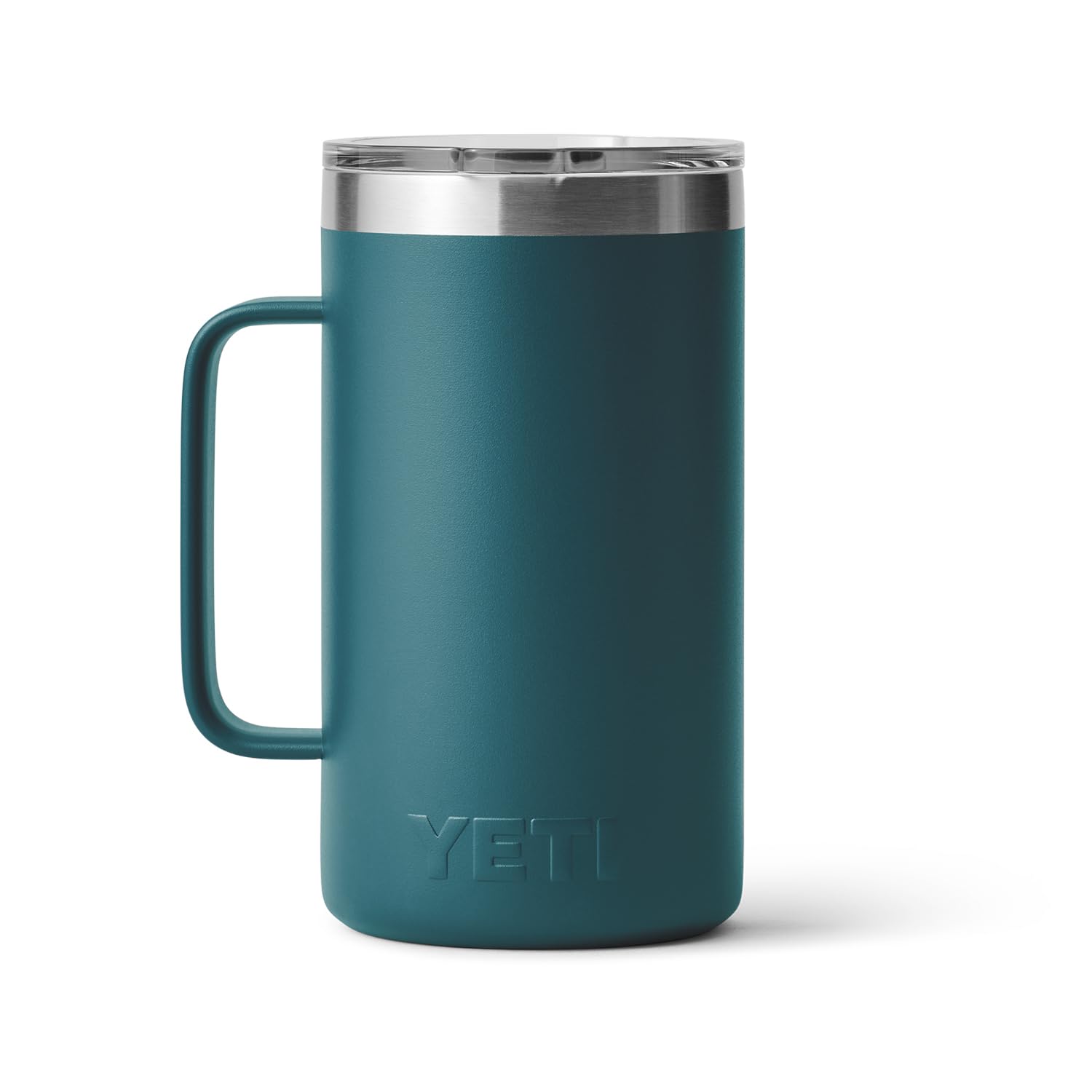 YETI Rambler 24 oz Mug, Vacuum Insulated, Stainless Steel with MagSlider Lid, Agave Teal
