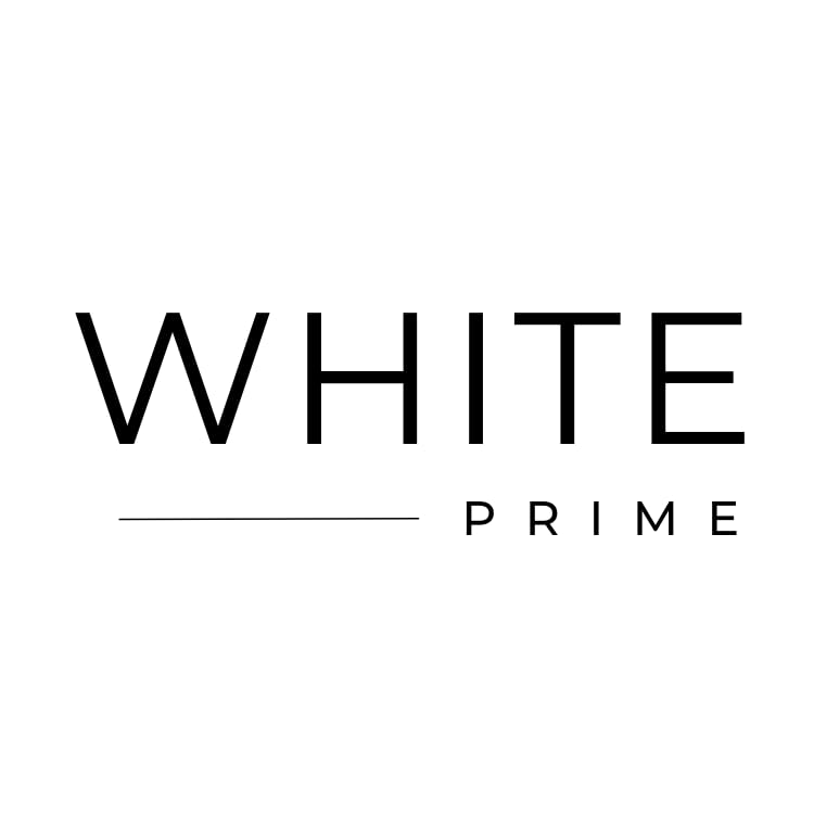 WHITE Prime 30 oz Tumbler | Simple Elegant Modern | Stainless Steel Double Wall Tumbler with handle and Straw Lid | Reusable Water Bottle Travel Mug | Cupholder Friendly | Drinkware Flasks