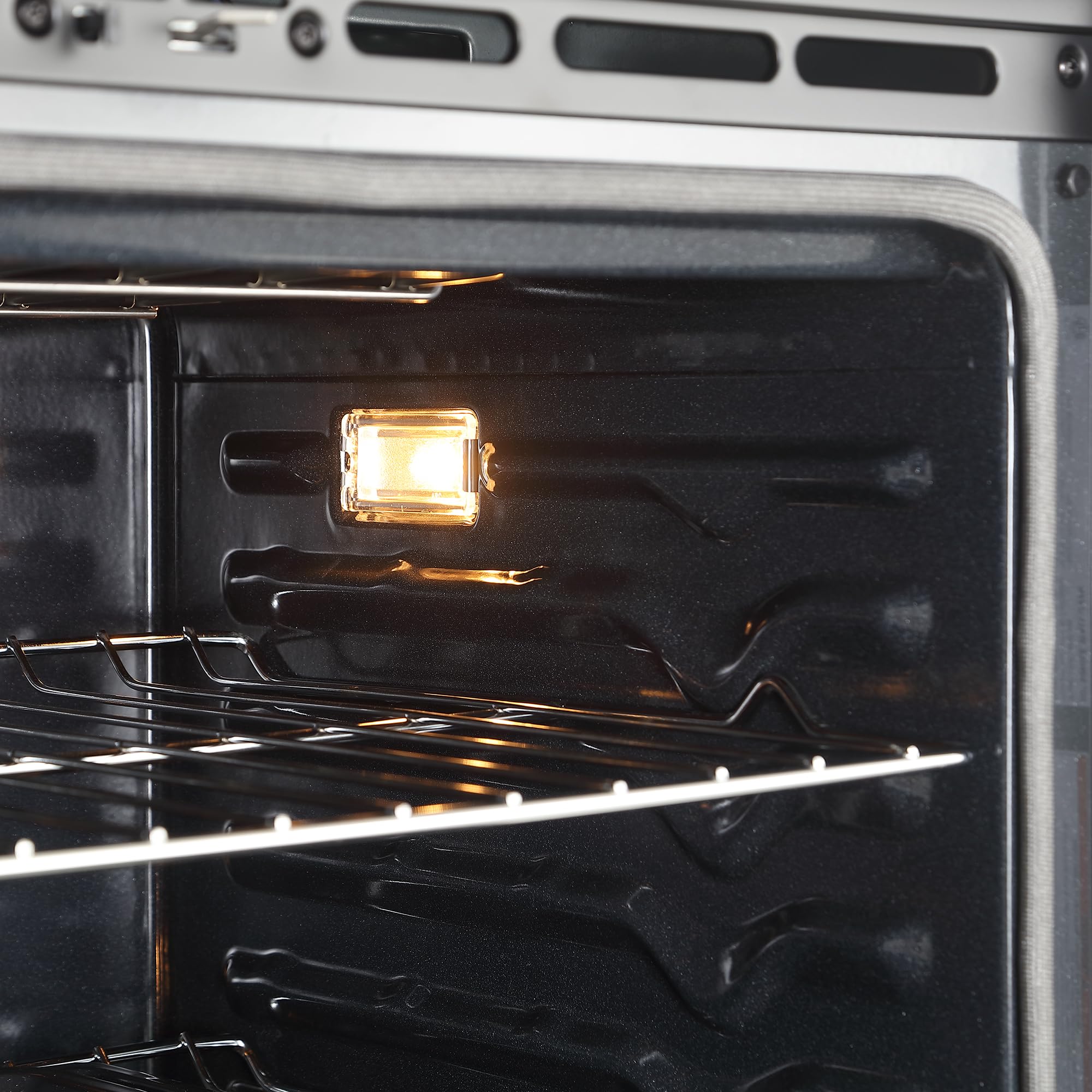 Generic 30" Electric Single Wall Oven with 10 Cooking Functions, Self Cleaning LED Digital Display, Convection Fan, Touch Control, 5 cubic feet, Silver