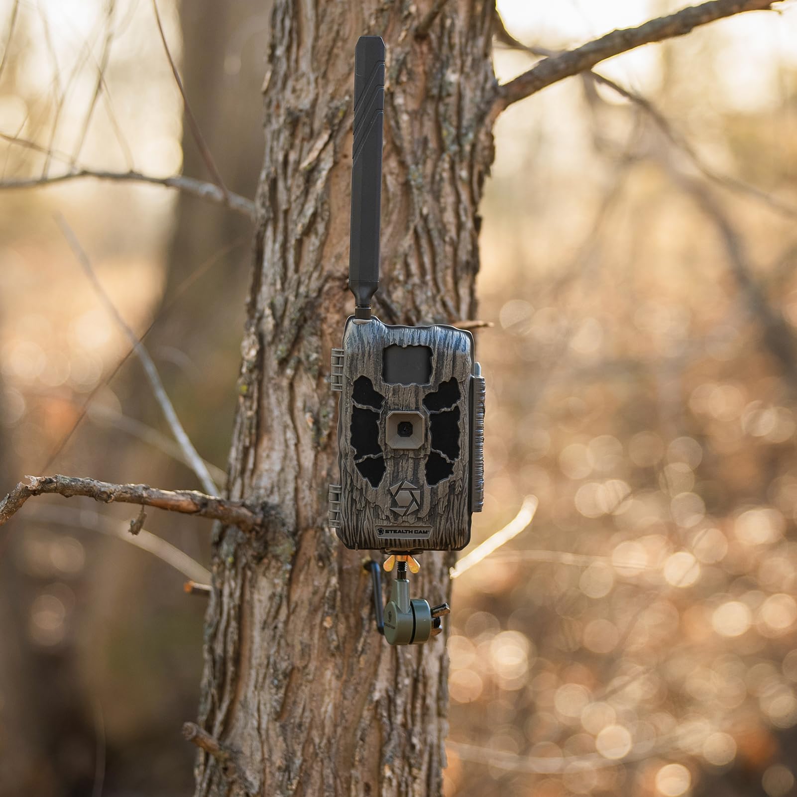 Stealth Cam Deceptor MAX Dual Sim 40MP Photo & 1440P QHD Video No-Glo LED Hunting Cellular Trail Camera, Available on AT&T & Verizon