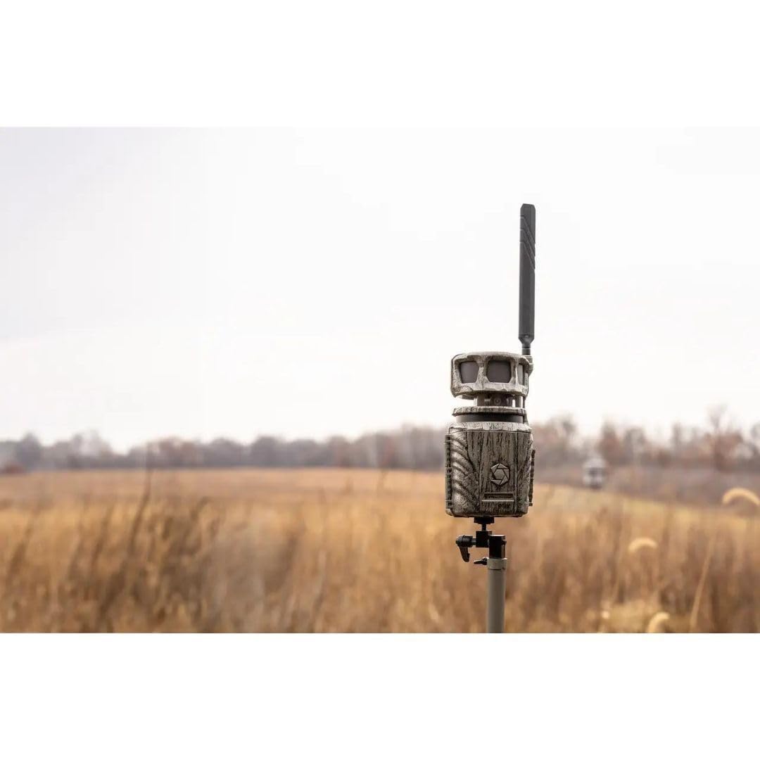 Stealth Cam Revolver PRO 40MP Photo 1440P at 30 FPS QHD Video 0.4 Sec Trigger Speed 360-Degree Panoramic View Built-in GPS Hunting Cellular Trail Camera